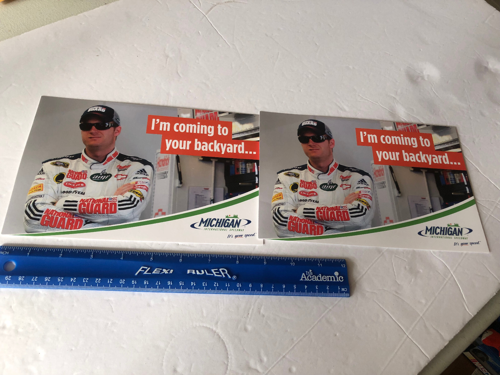 Dale Earnhardt Jr. Michigan International Speedway Advertisement Hero ...