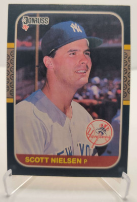 1987 Donruss #597 Scott Nielsen New York Yankees Baseball Card | eBay