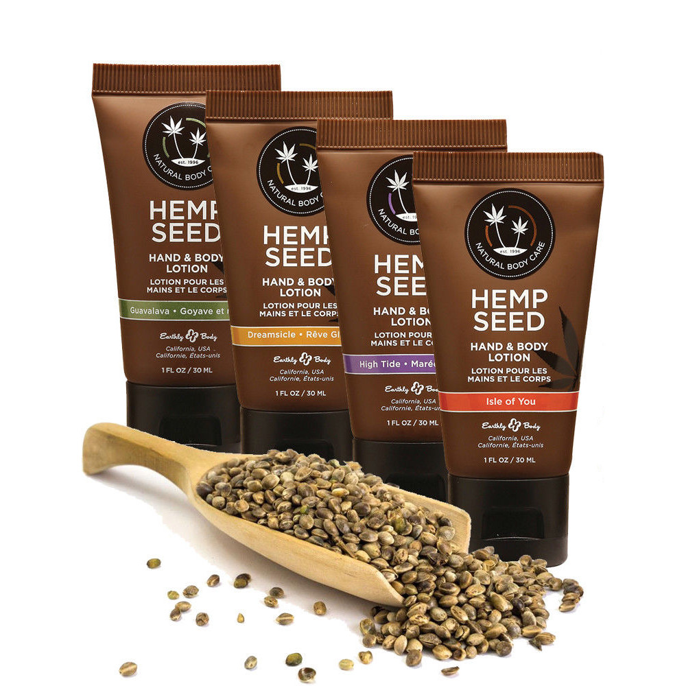 Earthly Body Hemp Seed Hand & Body Moisturizer Lotion - Choose Scent ...