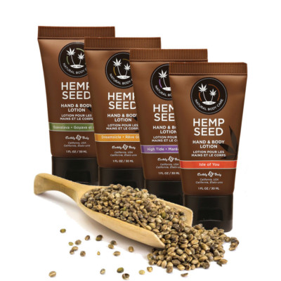 Earthly Body Hemp Seed Hand & Body Moisturizer Lotion - Choose Scent ...