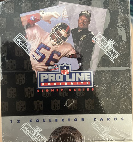 1991 Pro Line Portraits Signet Series Factory Sealed Wax Box Potential ...