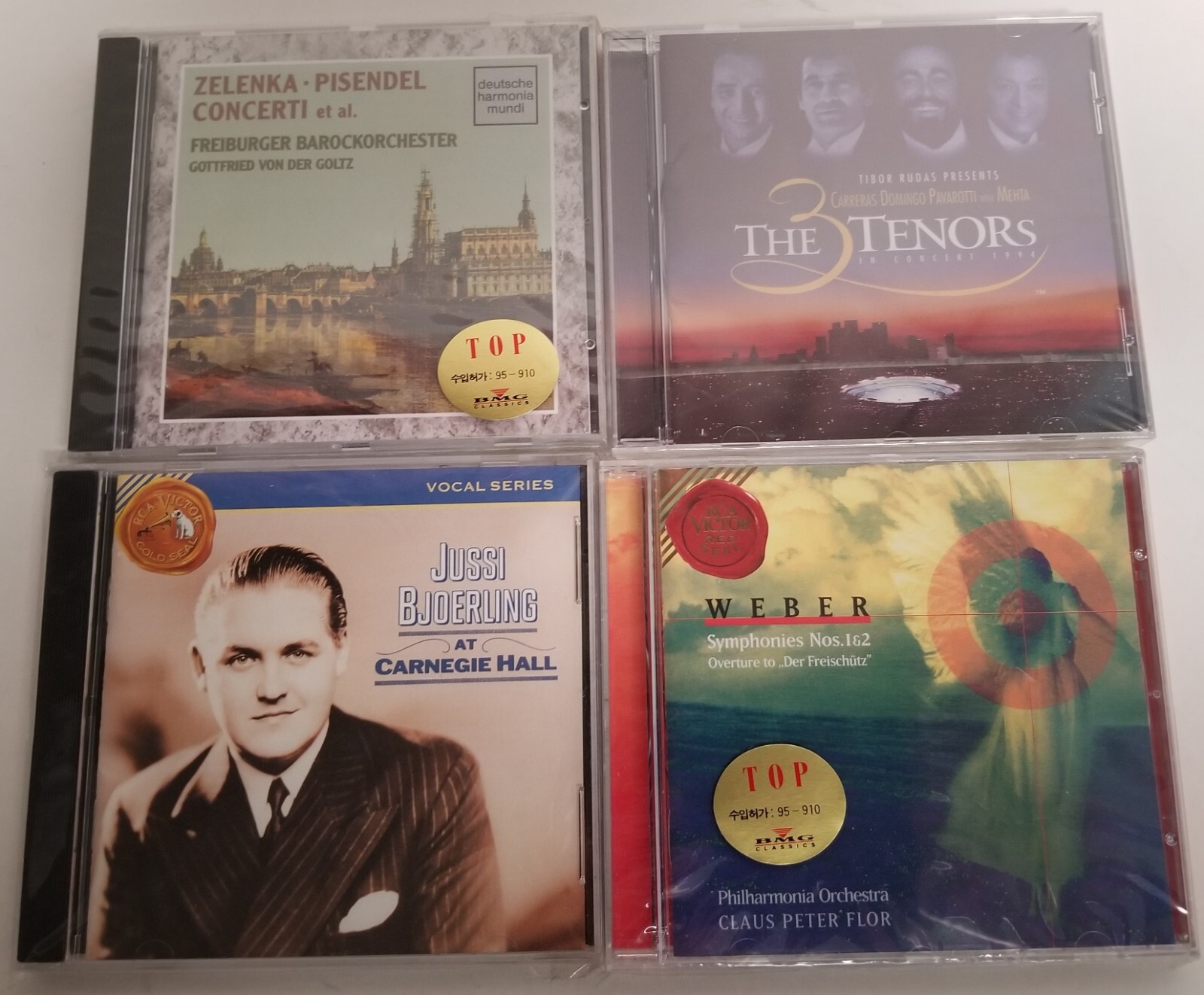 Collection of (68) SEALED Classical CD's, Most are RCA/BMG, Multi's ...