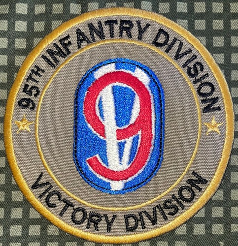 US Army 95th Infantry Division "Victory Division" Patch Hook & Iron-On ...