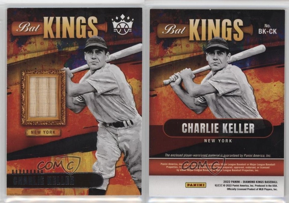 2022 Panini Diamond Kings Bat Kings Charlie Keller #BK-CK s5q | eBay