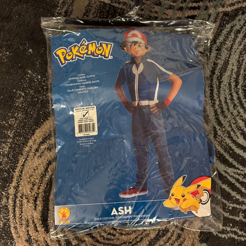 Rubie's Halloween Costume Pokemon Ash Ketchum Child Costume Medium | eBay
