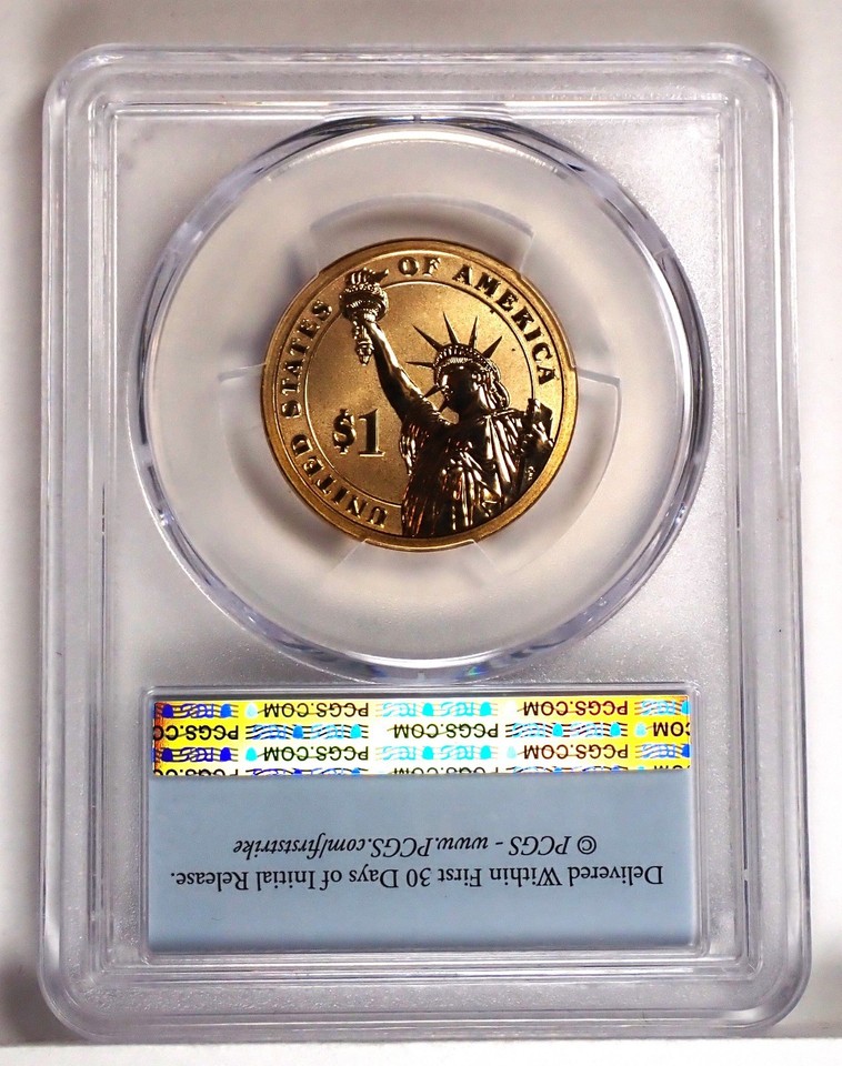 2015 P Eisenhower Reverse Proof Chronicle Dollar PCGS PR70 First Strike ...