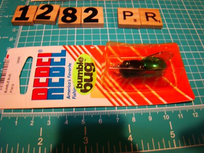 V1282 PR RARE REBEL BUMBLE BUG FISHING LURE W BOX NIB NOC | eBay