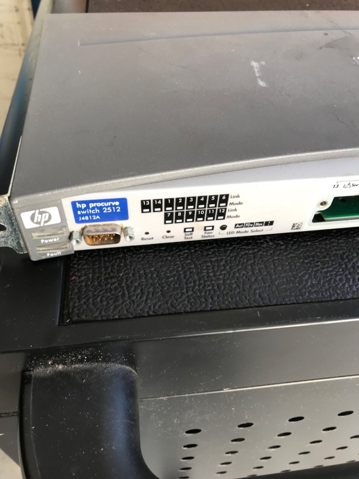 HP Procurve Switch 2512 J4812A - 12 Ports | eBay