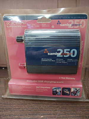 Samlex 250W Modified Sine Wave Inverter - 12V SAM-250-12 ***NEW IN BOX ...