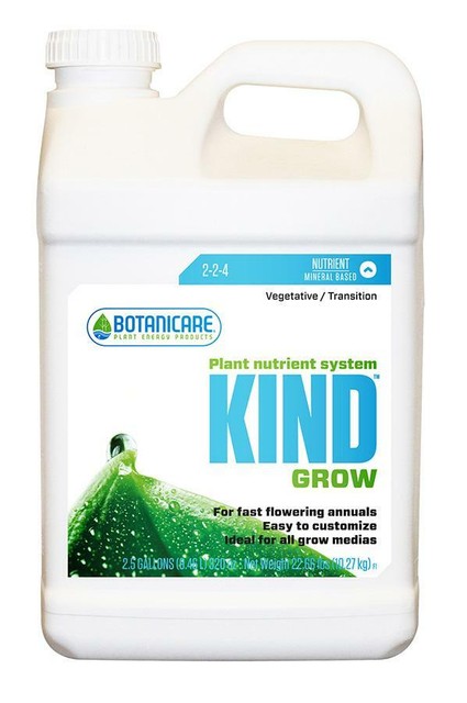 Botanicare Kind Grow 1 Gallon Nutrients Root Growth Veg Plant ...