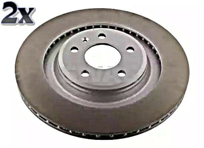 SWAG x2 pcs Brake Disc Rear For AUDI A4 Avant A5 Sportback Q5 8F7 ...