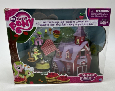 My Little Pony Sweet Apple Acres Barn 2014 Granny Smith Crimson Gala ...