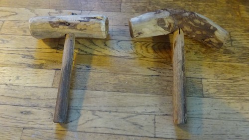 Handmade Wooden Mallet, Hammer, Decorative or Functional Carpentry ...