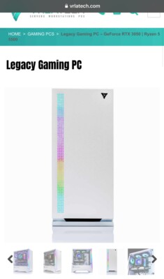 VRLA Tech Legacy Gaming Pc | eBay