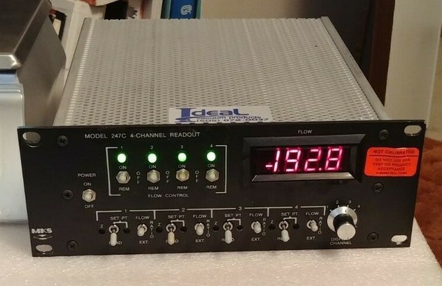 MKS 247C 4-channel Readout Power Supply 100941 for sale online | eBay