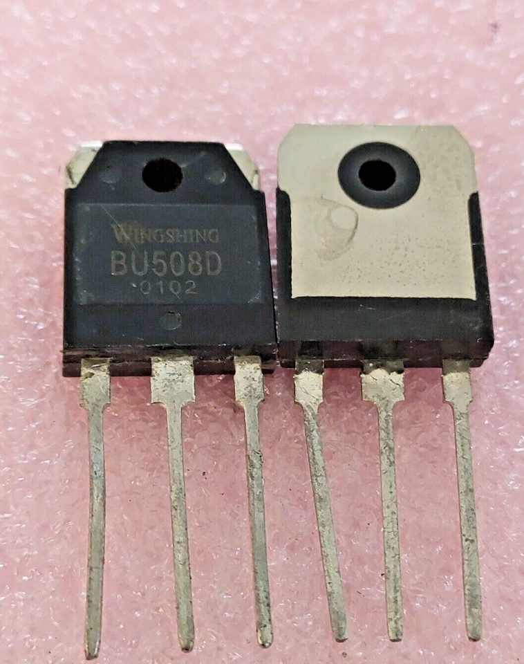 1Pc BU508D HV FAST SWITCHING NPN POWER TRANSISTOR 700V 8A 125W T0218 ...