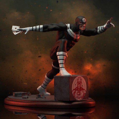 Marvel Premier Collection: Bullseye Statue, Multicolor,9 inches ...