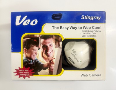 Veo Stingray PC Webcam Vintage w/ Driver + Software CD (OPEN BOX BRAND ...