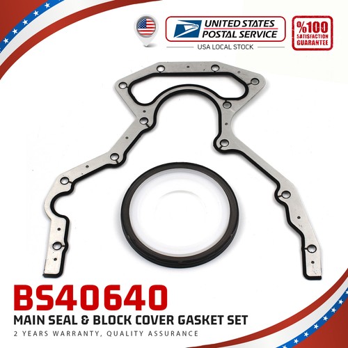 REAR MAIN SEAL KIT For Chevrolet LS1 Engine 4.8 5.3 5.7 6.0 6.2 BS40640 ...