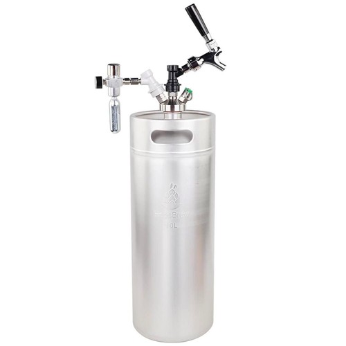 10L Mini Keg Faucet Pressurized Brewing Craft Beer Dispensing System ...