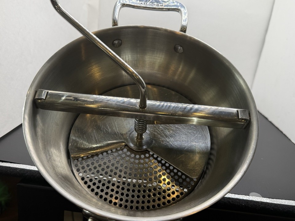 (332)All-Clad Stainless Steel Professional Food Mill Ricer | eBay