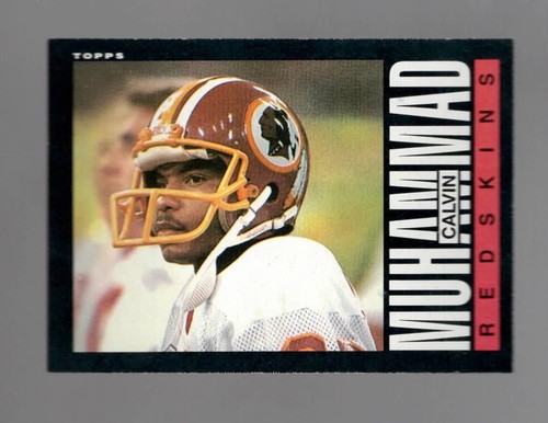 1985 Topps #187 Calvin Muhammad Excellent | eBay