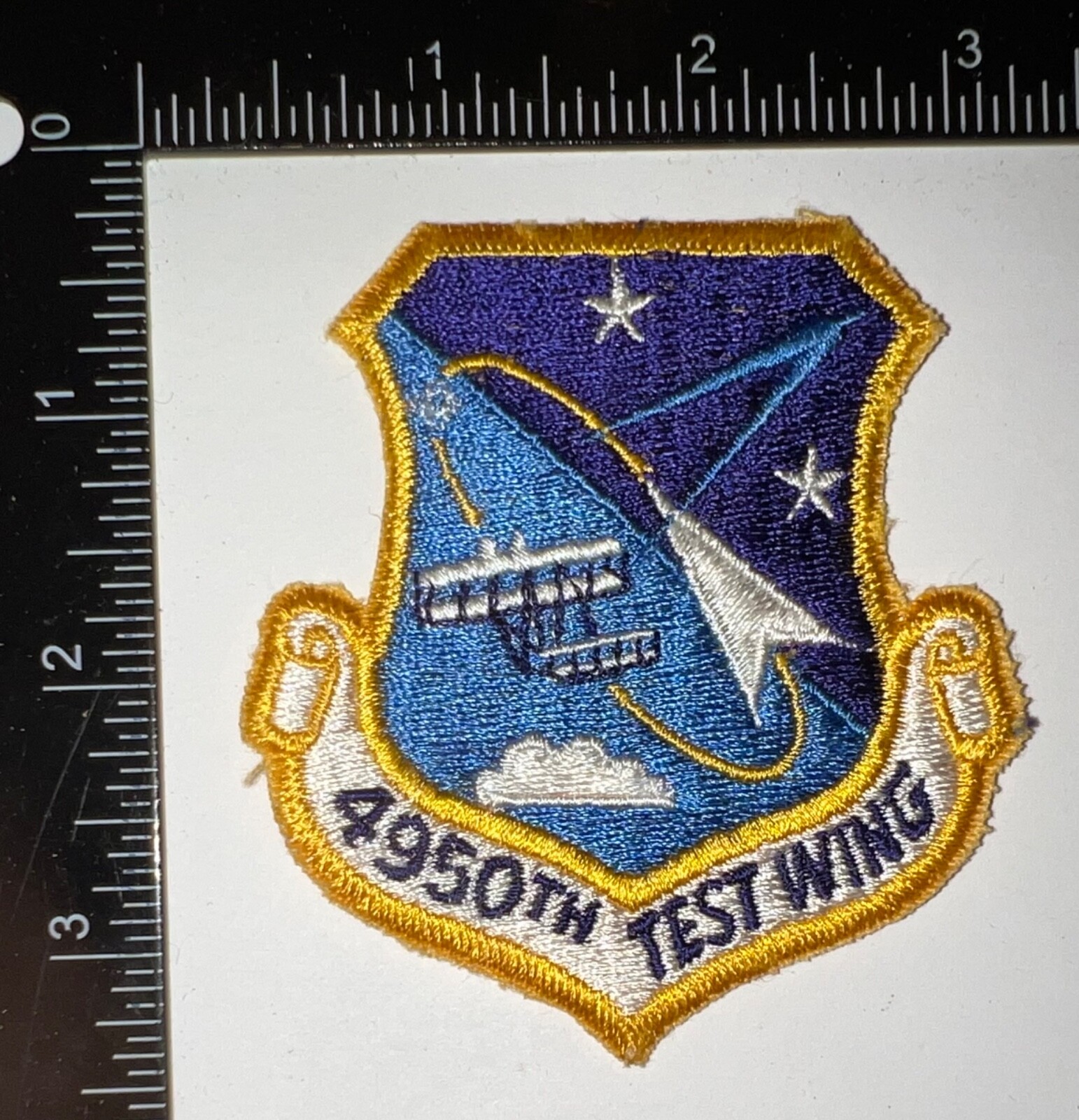 Cold War USAF US Air Force 4950th Test Wing Patch | eBay
