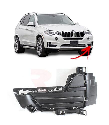 FOR BMW X5 F15 13-18 NEW FRONT BUMPER SIDE GRILLE CLOSED TYPE LEFT ...
