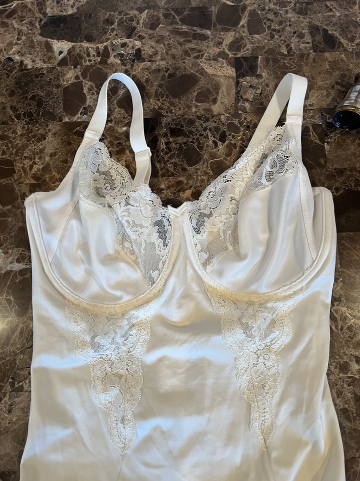 VINTAGE GIRDLE ALL IN ONE BODYSUIT SHAPER UNDERWIRE sz 38D | eBay