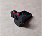 SO NICE! CROSMAN Rear Sight With RED Fiber Optic on BOTH SIDES for 2240 ...