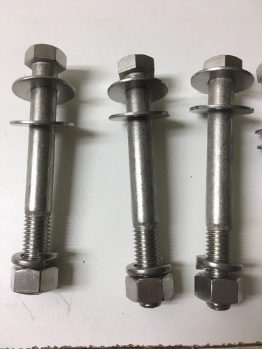 (5) F593C STEEL HEX BOLT FULL THREAD 3/8"-16 x 2.5 | eBay