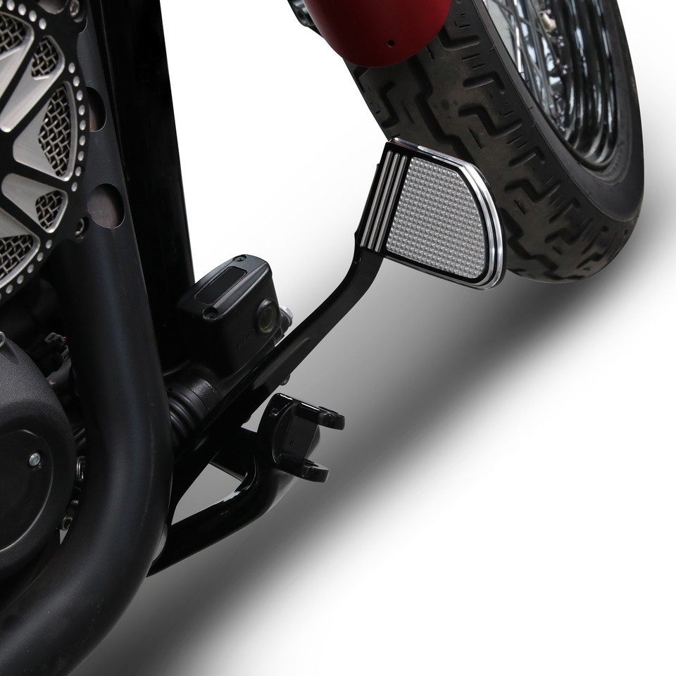 Black Forward Controls Kits Fit For Harley Softail Standard Low Rider ...