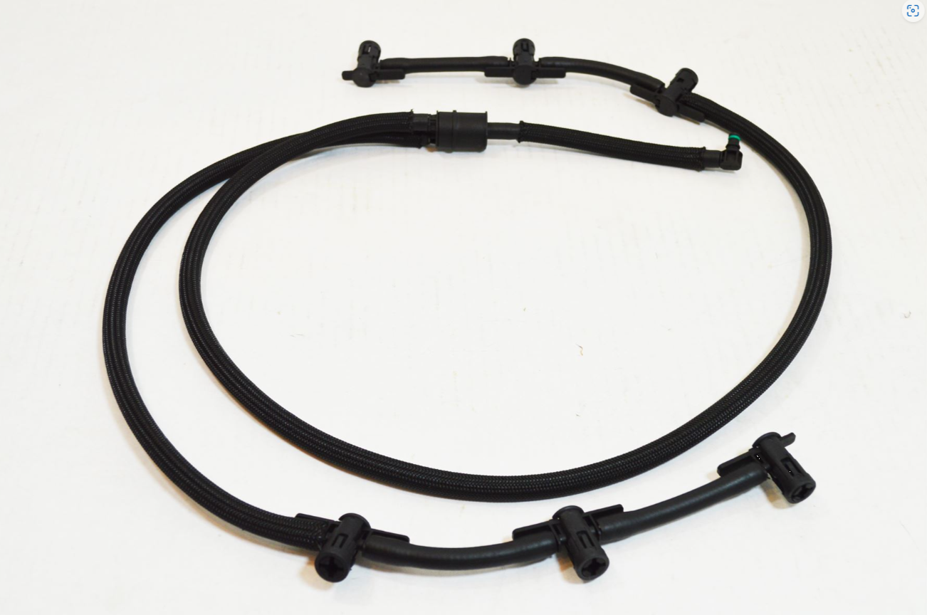 AUDI PORSCHE VW A5 Q5 Q7 A4 B8 A6 C6 FUEL RETURN OVERFLOW LEAK PIPE ...