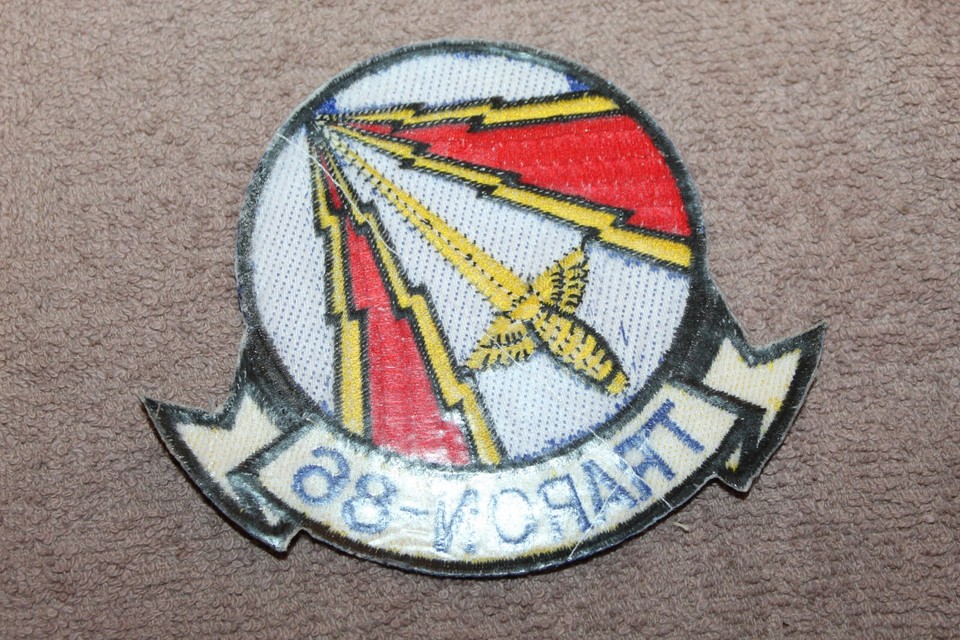 Original Cold War Era "U.S. Navy Traron - 86" Jacket/Uniform Patch | eBay