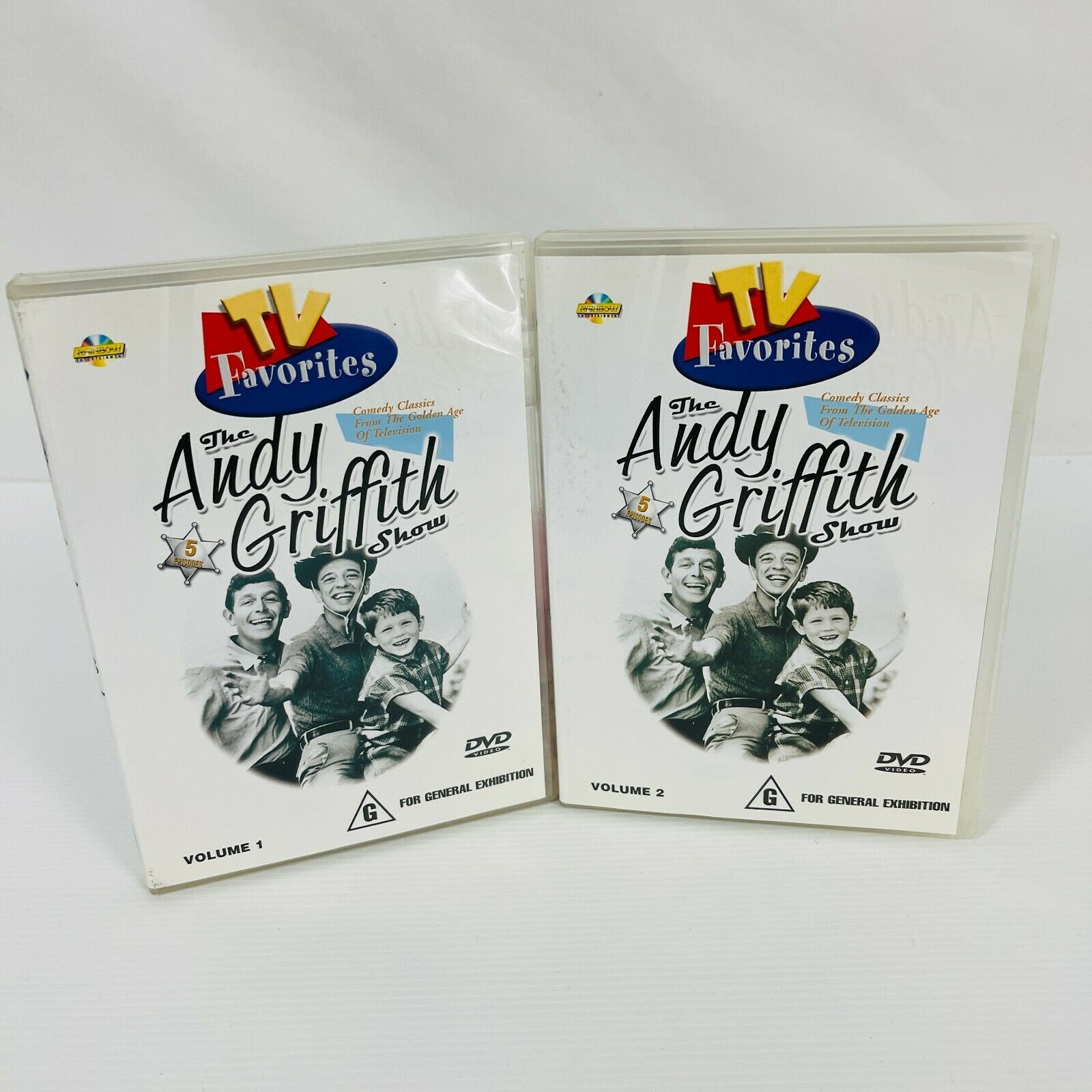 THE ANDY GRIFFITH SHOW DVD 2 DISC SET 10 EPISODES REGION 4 BRAND NEW ...