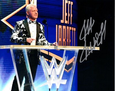 Jeff Jarrett Signed WWF Wrestling 8x10 Photo Autograph TNA WWE HOF ...