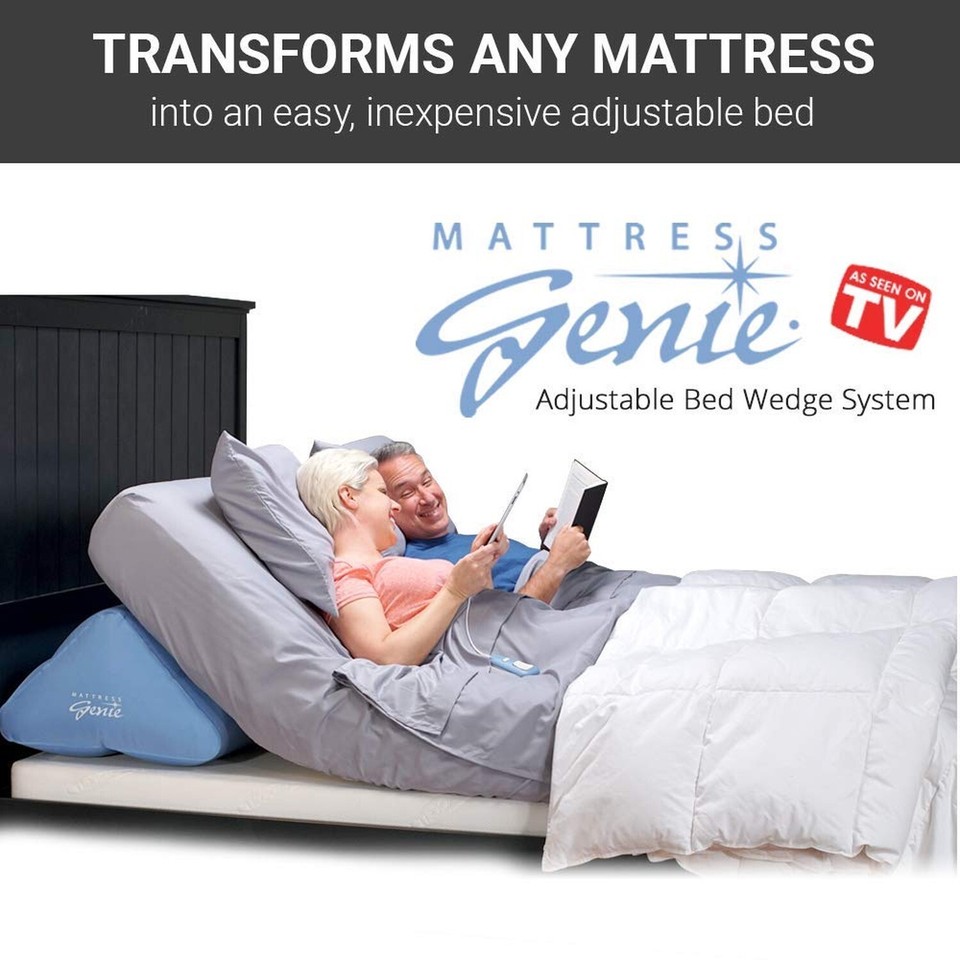 Contour Mattress Genie Inflatable Bed Wedge | Twin Size, Portable ...