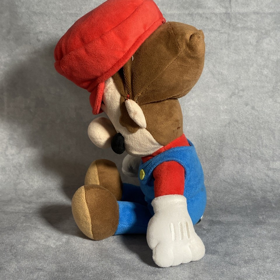 Super Mario Bros MARIO Plush Stuffed Toy Doll 2010 Nintendo 15 Inch | eBay