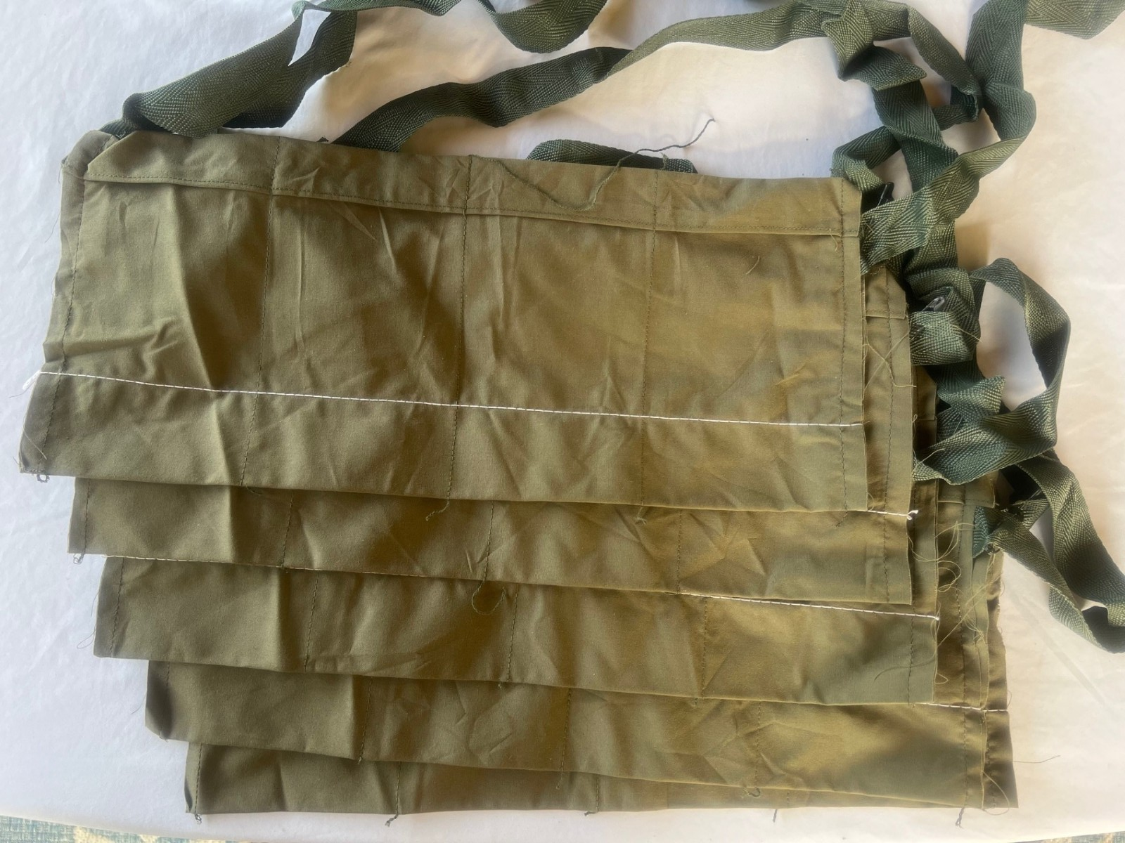 USGI Surplus .223 5.56 Bandolier, cloth, 4 pocket, hold ammo, 1 each ...