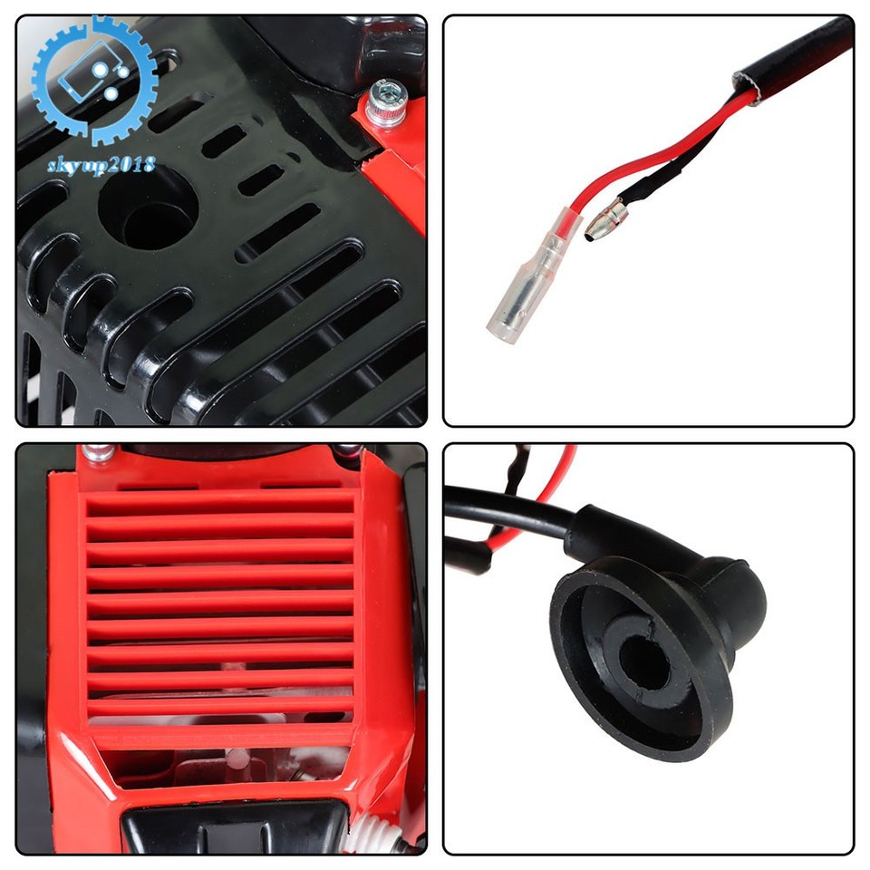 43cc 2-stroke Bicycle Rear Friction Gasoline Engine Bike Motorized ...