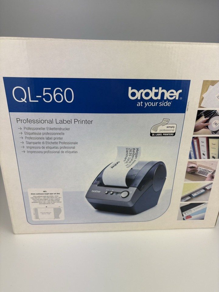 Brother QL-560 Professional Label Printer Boxed | eBay UK