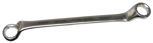 11/16" x 3/4" Whitworth Double-End Ring Wrench T&E Tools WR2224 | eBay ...