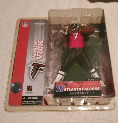 McFarlane NFL 7 MICHAEL VICK variant RED figure-Falcons | eBay