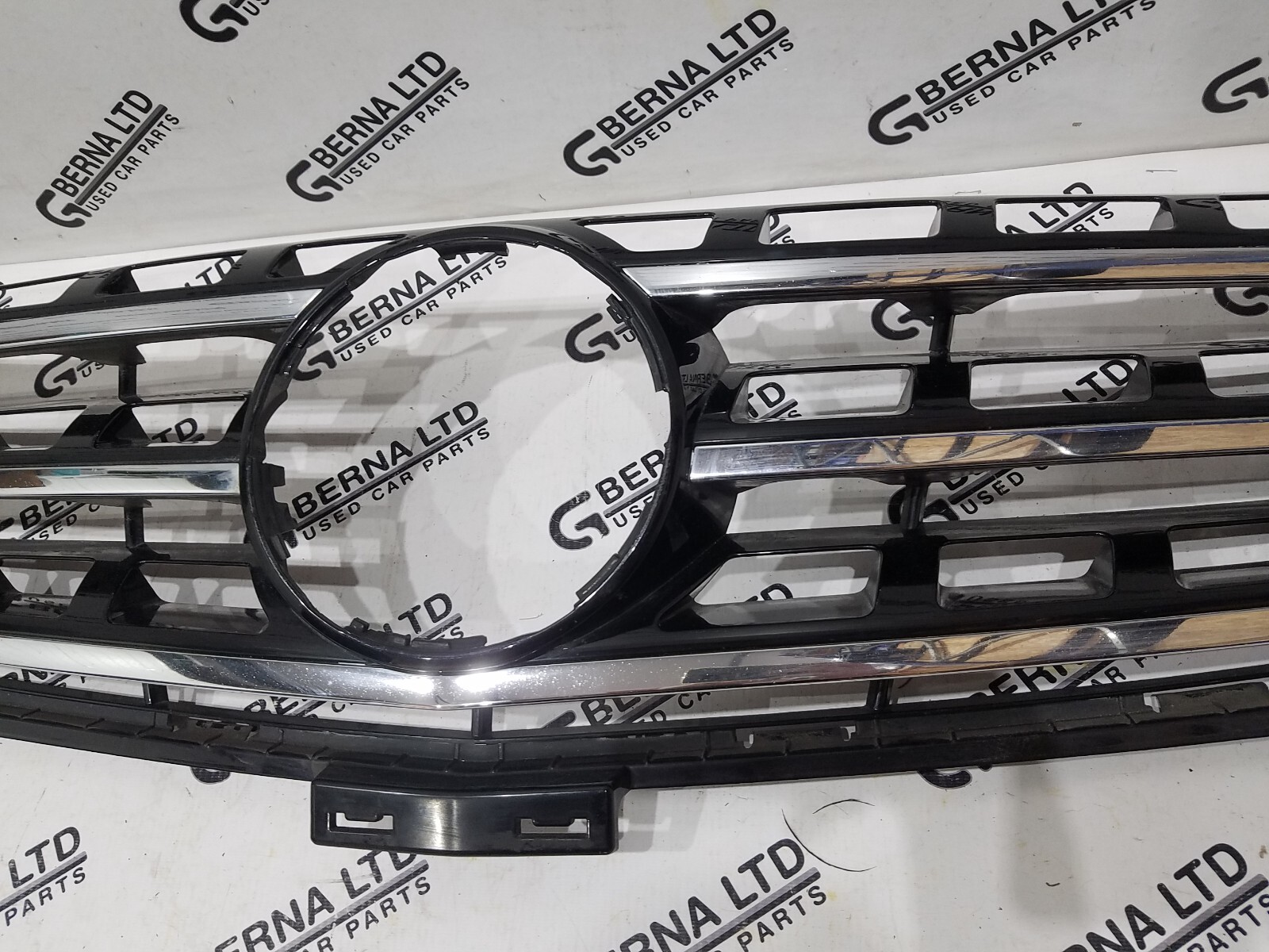 GENUINE MERCEDES BENZ M W166 2011-2015 RADIATOR CHROME GRILL GRILLE ...