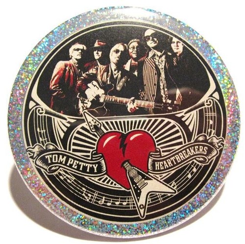 Tom Petty PIN BUTTON 2012 C Concert Tour Tribute Heartbreakers ...