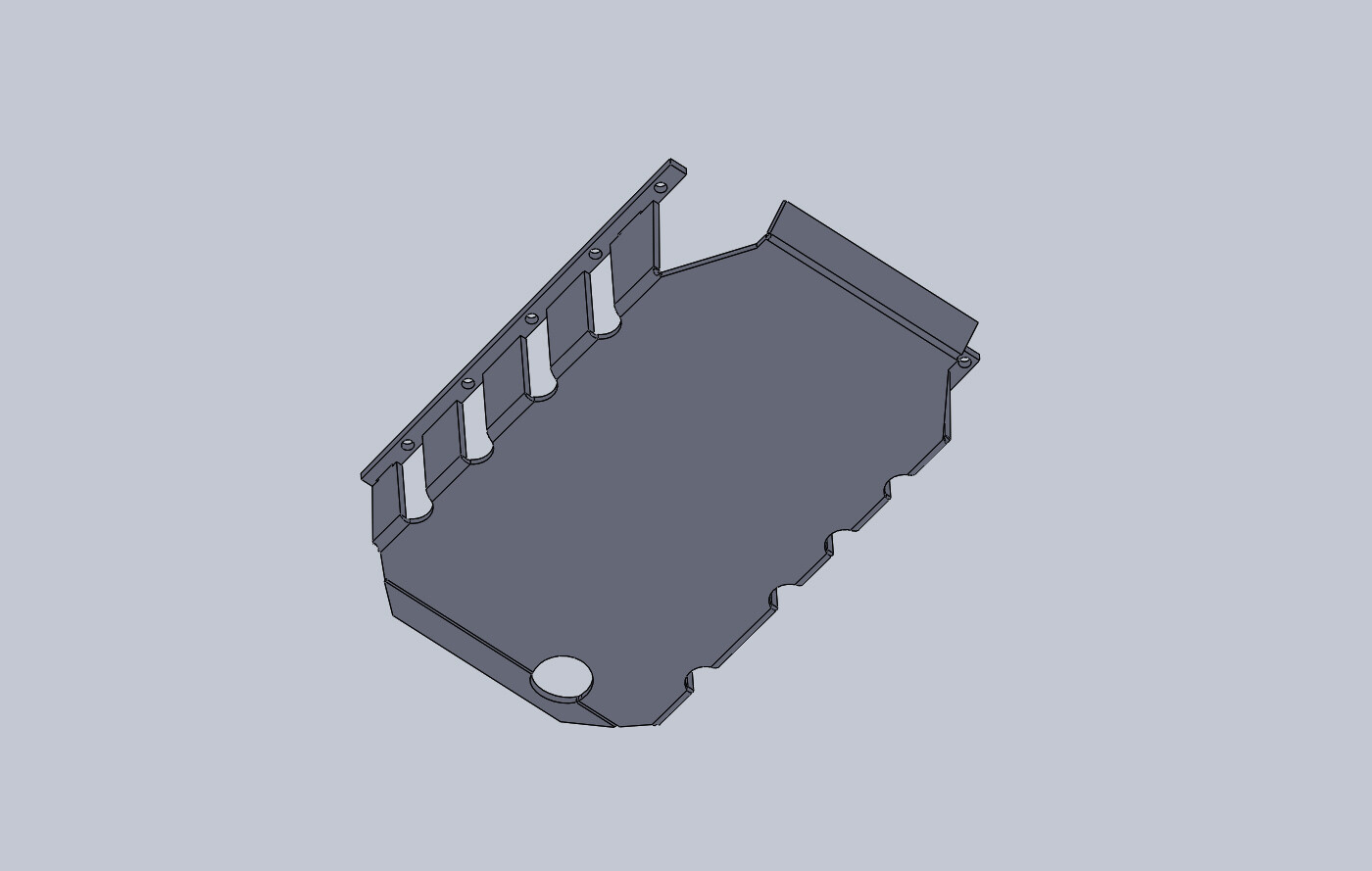 Jeep XJ AW4 Transmission Pan Skid Plate - FREE SHIPPING | eBay