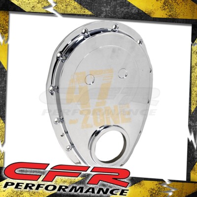 ALUMINUM TIMING CHAIN COVER for chevy 283 305 327 350 400 SMALL BLOCK ...