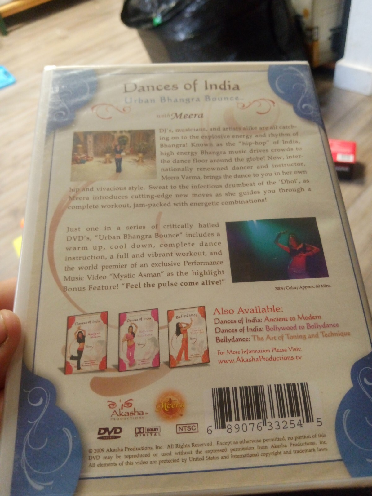 Dances of India - Urban Bhangra Bounce [DVD, 689076332545] Meera Varma ...