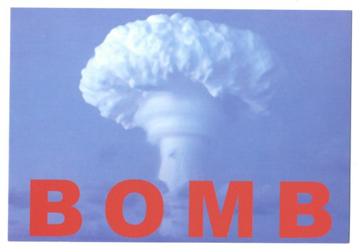 ATOM BOMB National Institute on Drug Abuse 1990s Anti Heroin INFOFAX AD ...