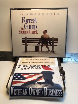 Music Cd / Forrest Gump Sound Track / 32 Oldies Classics On 2- Cd Box ...